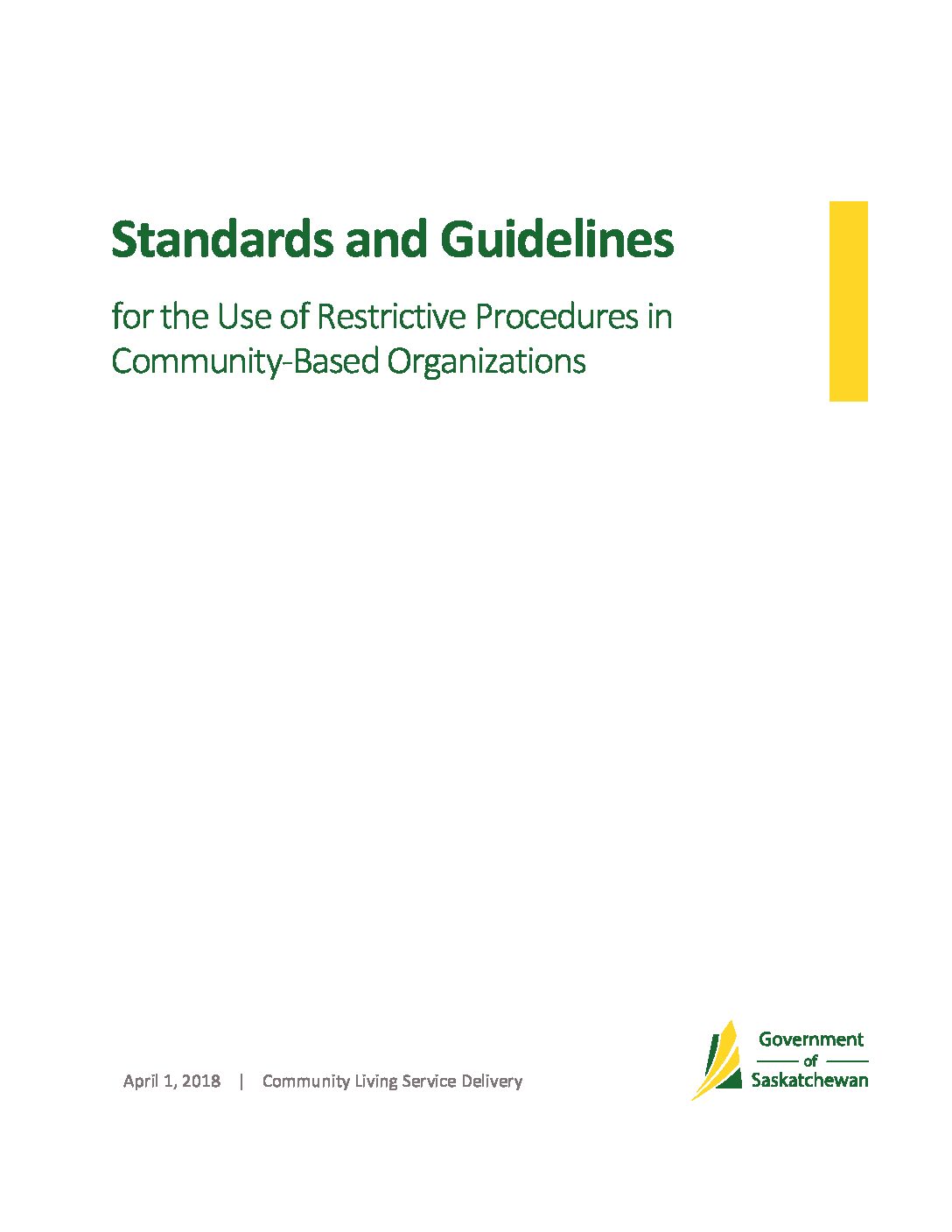 Government Standards, Guidelines, and Strategies | SARC