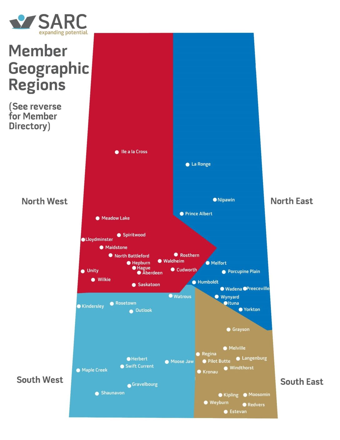 SARC Member Geographic Regions | SARC